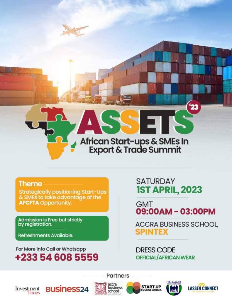 African Startups & Smes In Export & Trade Summit – Assets Africa